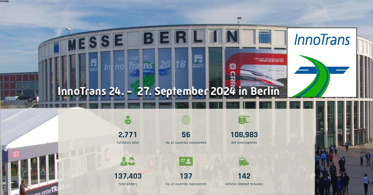 InnoTrans, Berlin 24.-27.9.2024