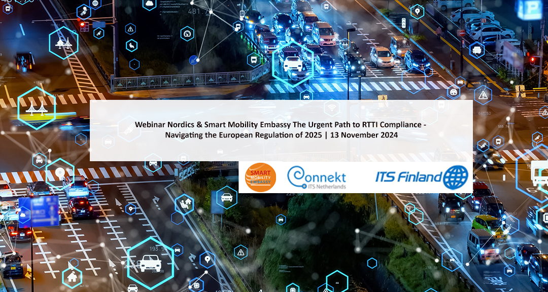 Webinar Nordics & Smart Mobility Embassy The Urgent Path to RTTI ...